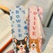 Custom Corgi Bookmark | Custom Pet Bookmark | Pet Bookmark | Dog ...