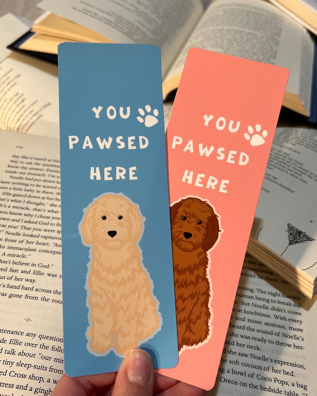 Goldendoodle Dog Bookmark Dog Gift Goldendoodle Dog Gift - Etsy