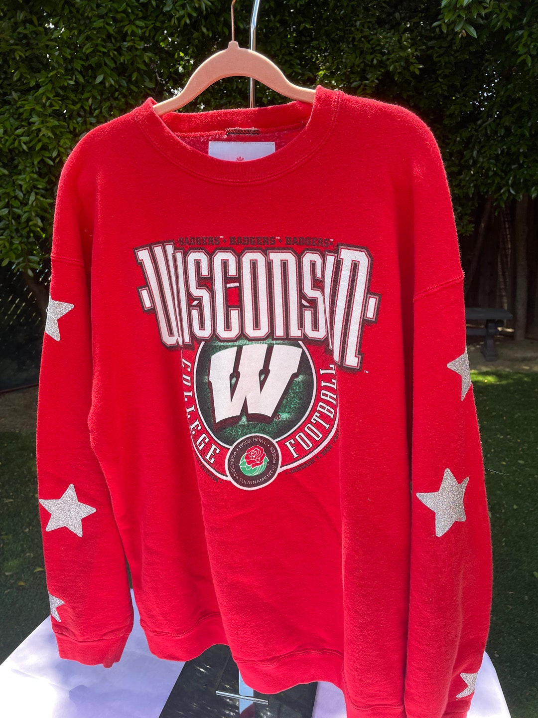 Vintage Repurposed Wisco Madison College Sweatshirt M/L - Etsy