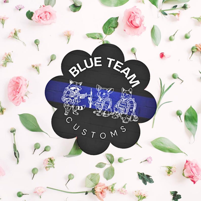 Law Enforcement|logo|custom|tactical|blue Team - Etsy