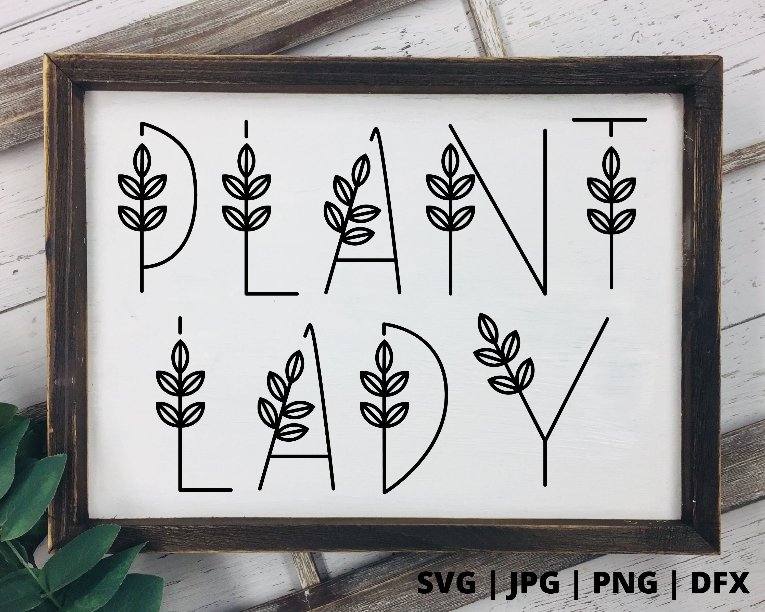 Plant Lady SVG Plant Shirt Svg Plant Svg Plant Lady Gift | Etsy