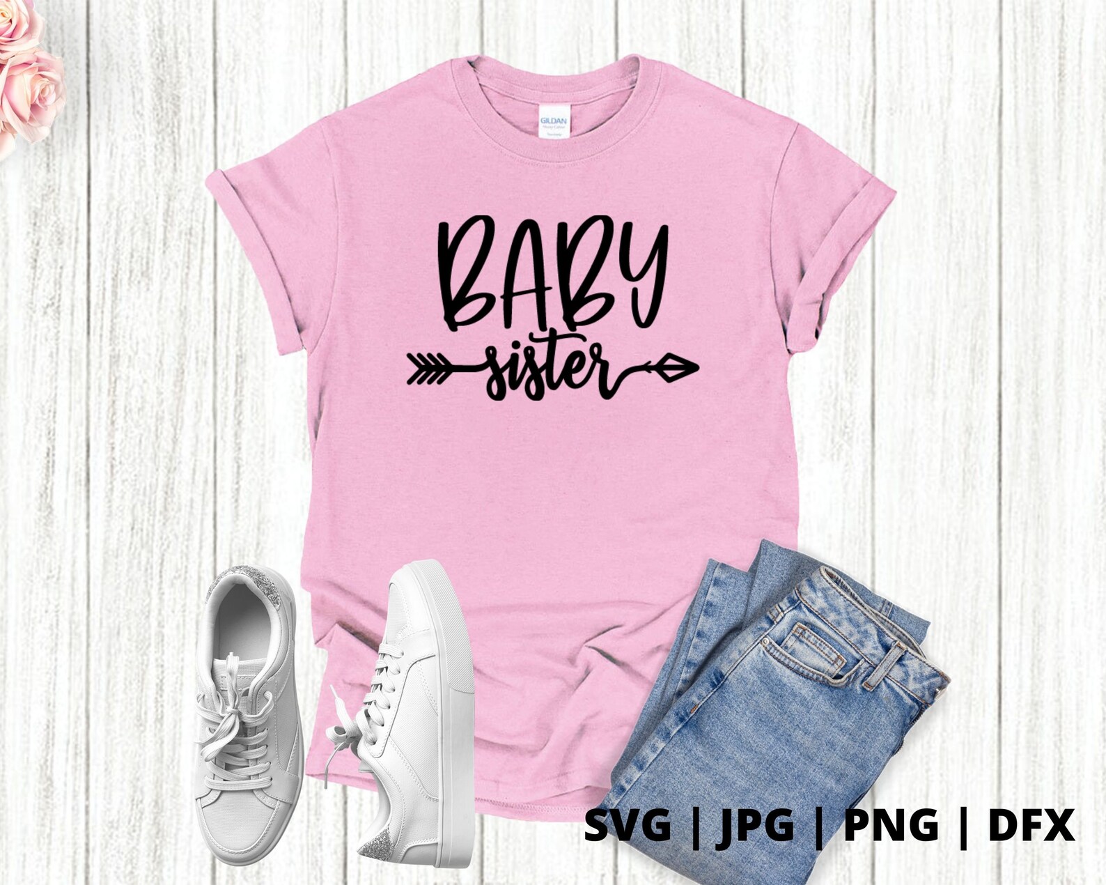 Baby Sister SVG Sister Svg Siblings Svg New Baby Svg Family Svg Sibling ...