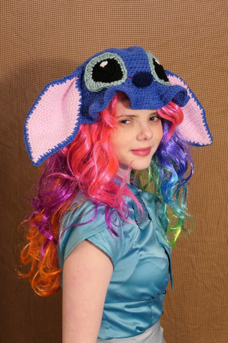 Alien Crochet Bucket Hat Crochet Angel Beanie Character - Etsy