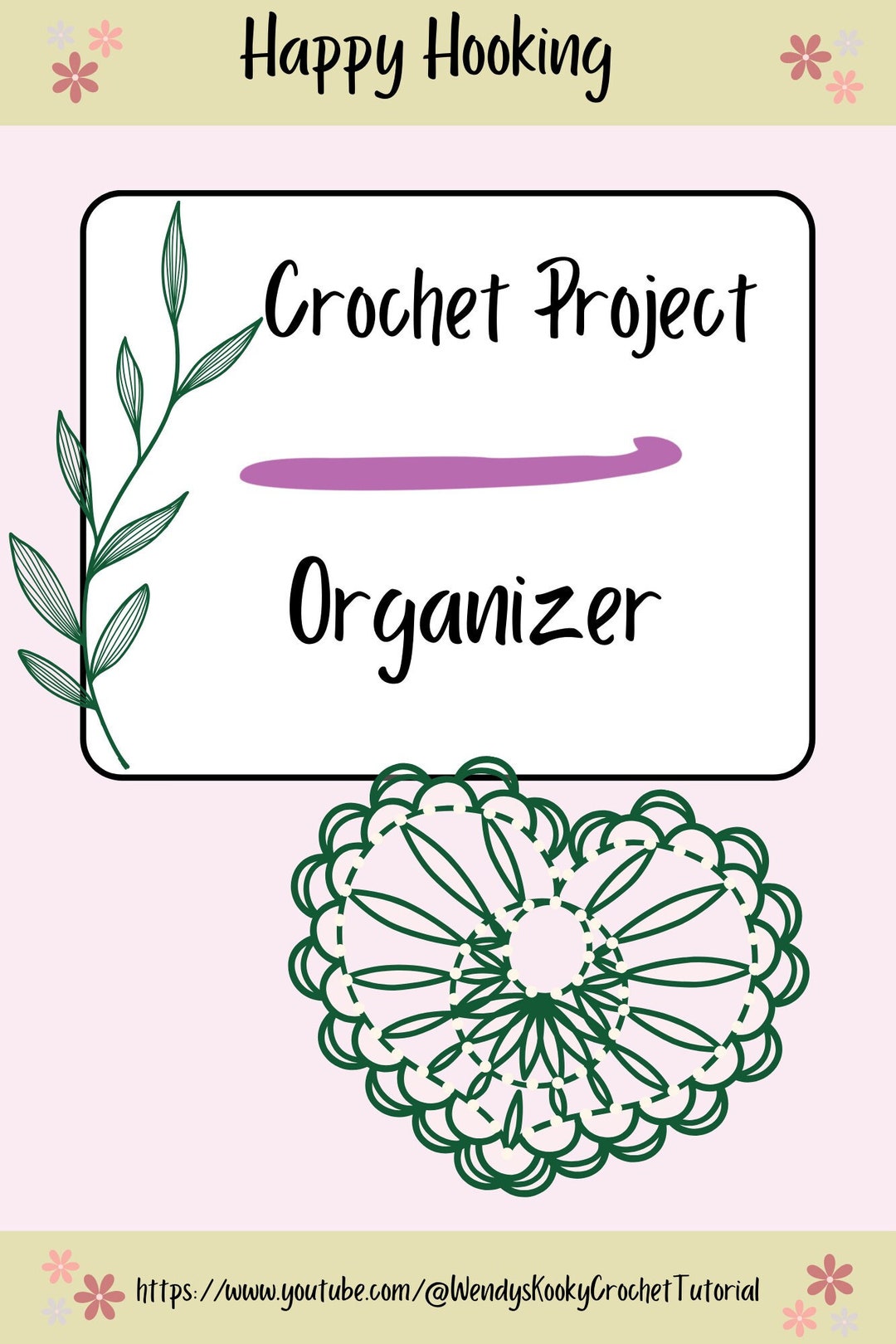Crochet Project Organizer: Printable Pattern Tracker (PDF Download) - Etsy