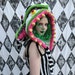Crochet Toothy Terror Costume Sandworm Crocheted Outfit Dress and Hood ...