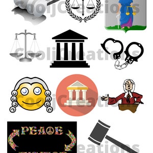 Law and Order Clip Art, Justice Images, Law and Order Icons for ...