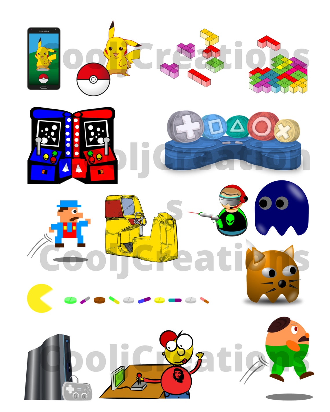 Video Games Clip Art, Video Games Images, Video Games Icons for ...