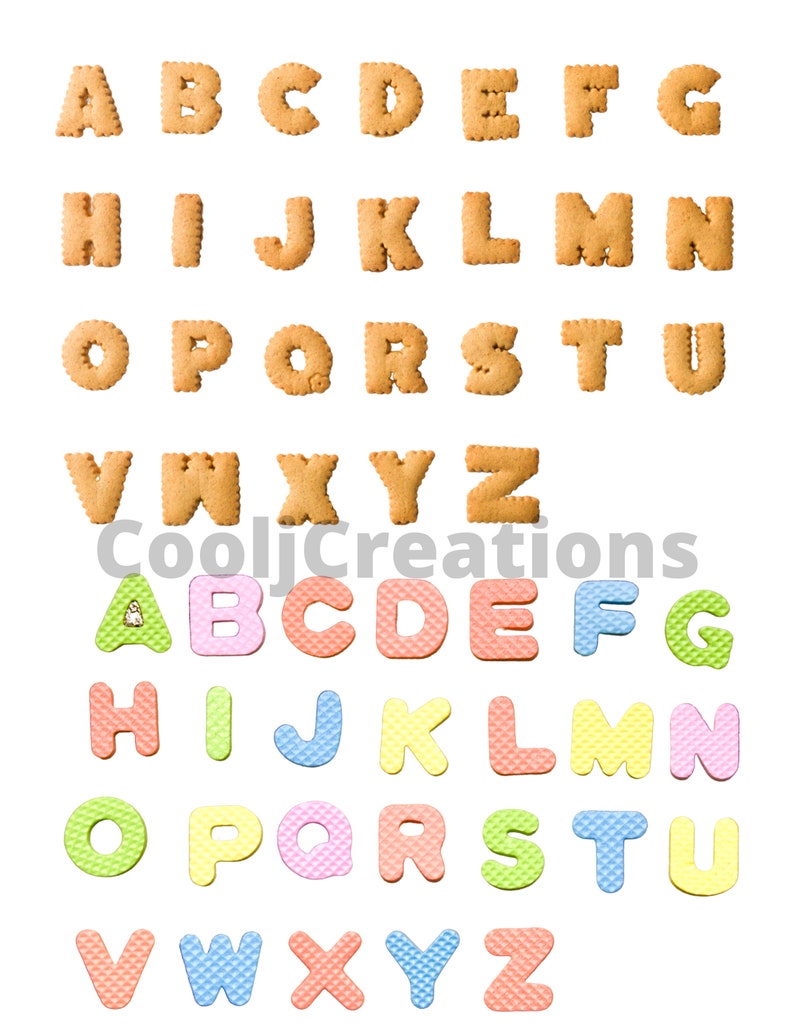 Alphabet Letters Clip Art, Alphabet Images, Letter Icons, Alphabet ...