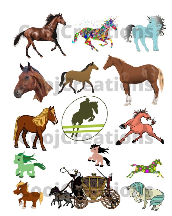 Horse Graphics Clip Art