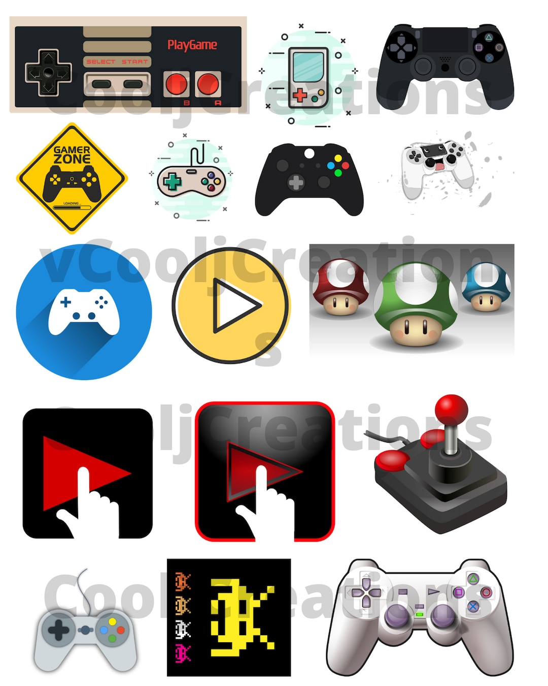 Video Games Clip Art, Video Games Images, Video Games Icons for ...