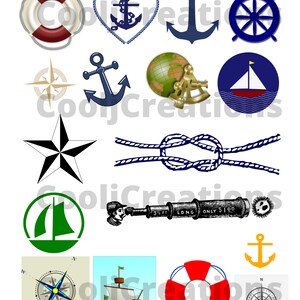 Navy Clipart, Nautical Images, Navy Icons, Nautical Pictures for ...