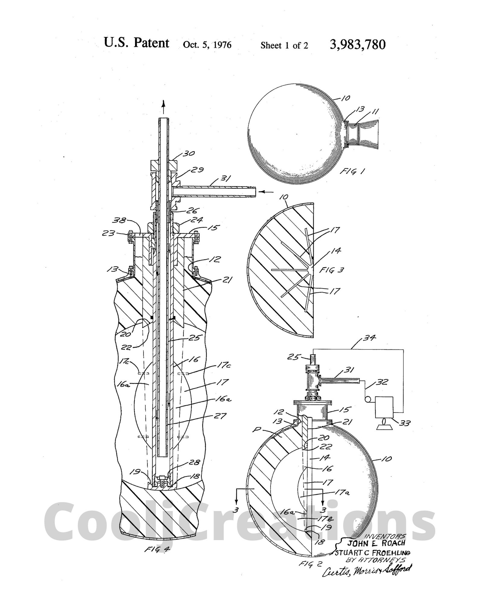 NASA Casting Propellant in Rocket Engine Diagram 1976, Blueprint Art ...