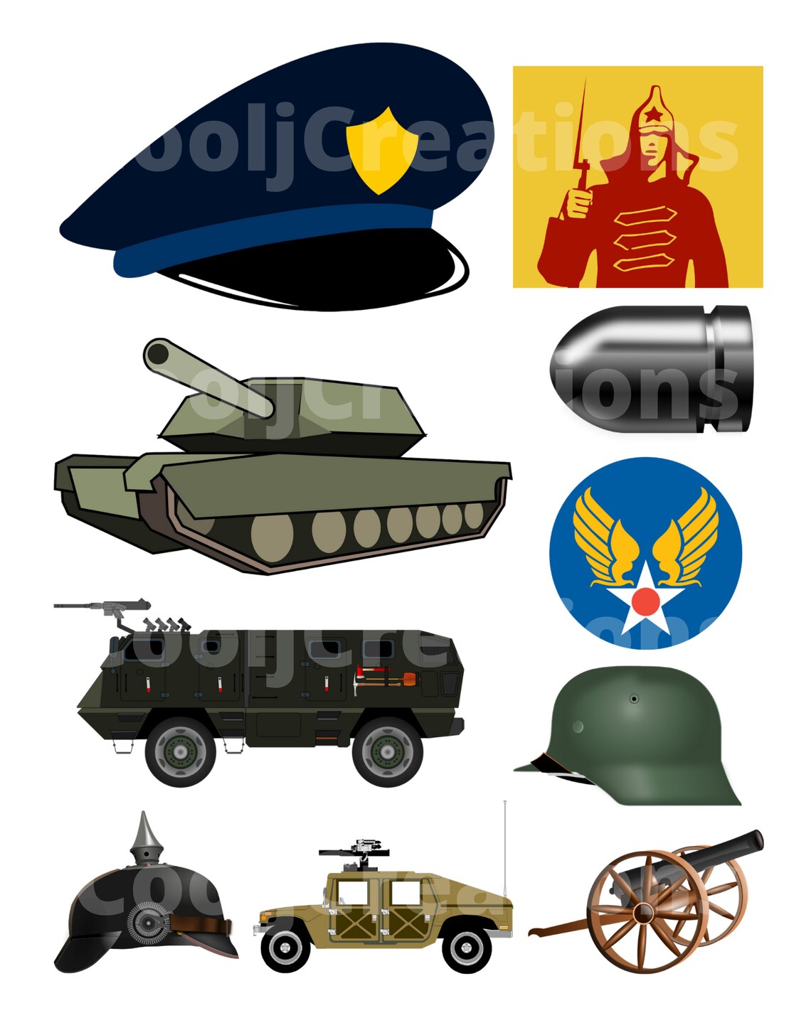 Army Clipart, Army Images, Military Pictures, Army Collage for ...