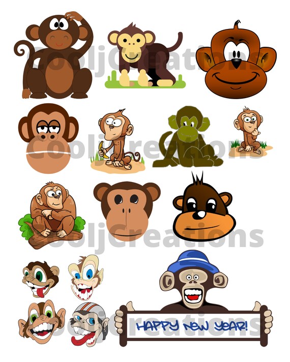 Clipart Free Monkey