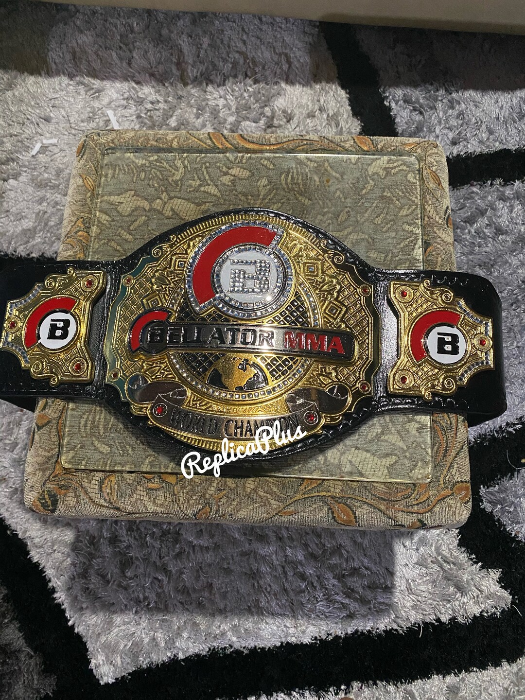 Bellator MMA Championship Replica Belt 4mm Zinc - Etsy