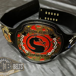 Mortal Kombat Championship Belt - Etsy