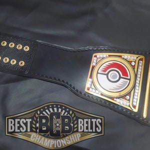 Personalized Charizard Pokémon Championship Belt With Pokeball ...