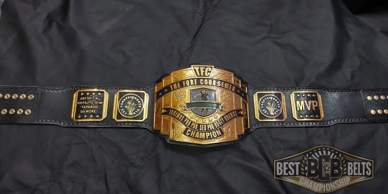 Personalized Golf Championship Belt: Custom Engraved Trophy - Etsy