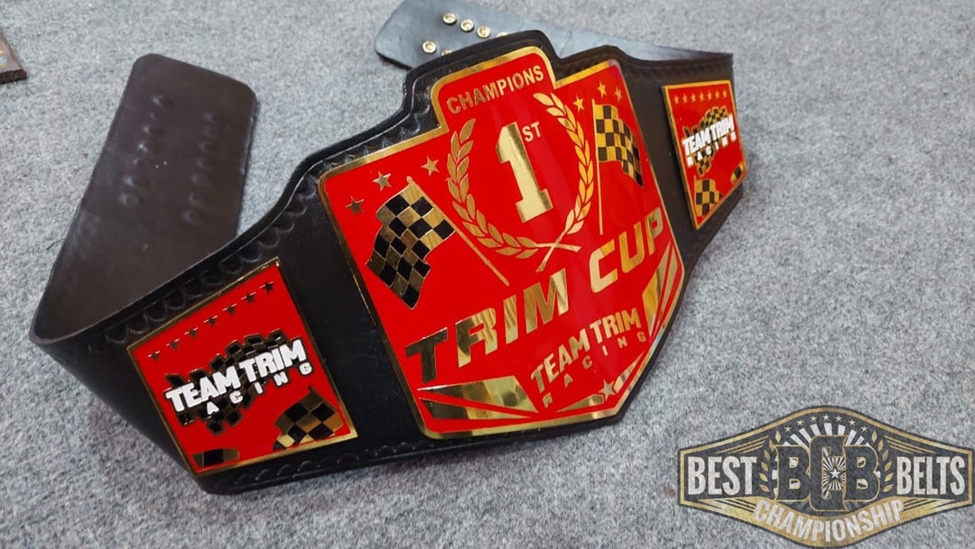 Custom Car Racing Championship Belt: Formula 1 Winner Award - Etsy