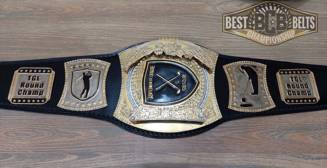 Custom Golf Championship Belt Trophy: Spinner Golf Dad Gift - Etsy