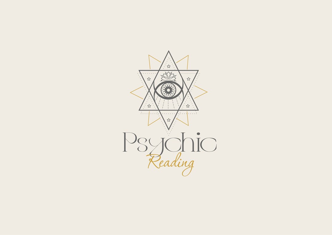 Psychic Logo Medium Logo Spiritual Logo Mystic Logo - Etsy