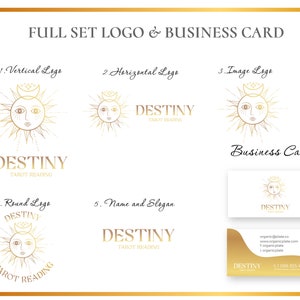 Tarot Logo Psychic Reading Logo Medium Logo Spiritual - Etsy