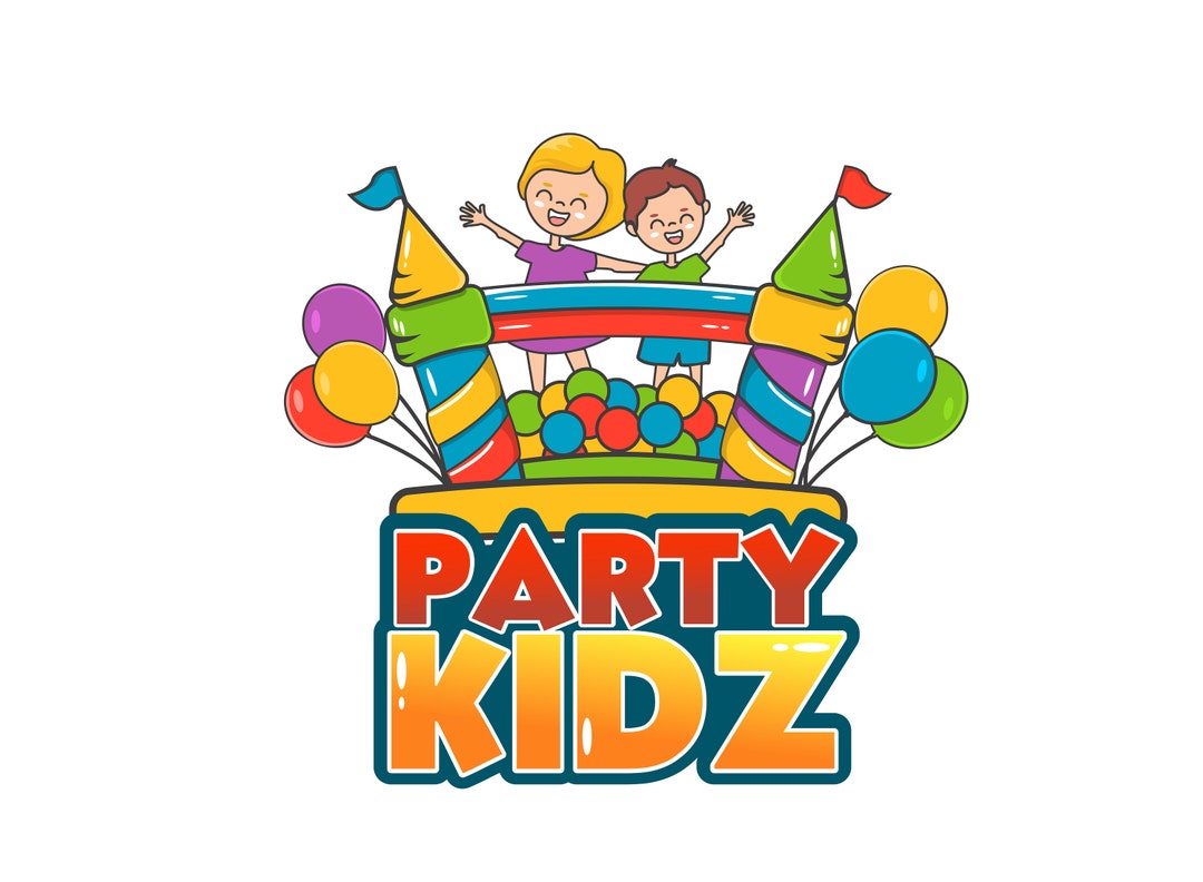 Playground Logo Kids Party Logo Children Parties Logo - Etsy