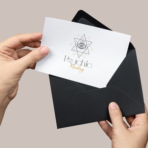 Psychic Logo Medium Logo Spiritual Logo Mystic Logo Mysthic Logo Tarot ...