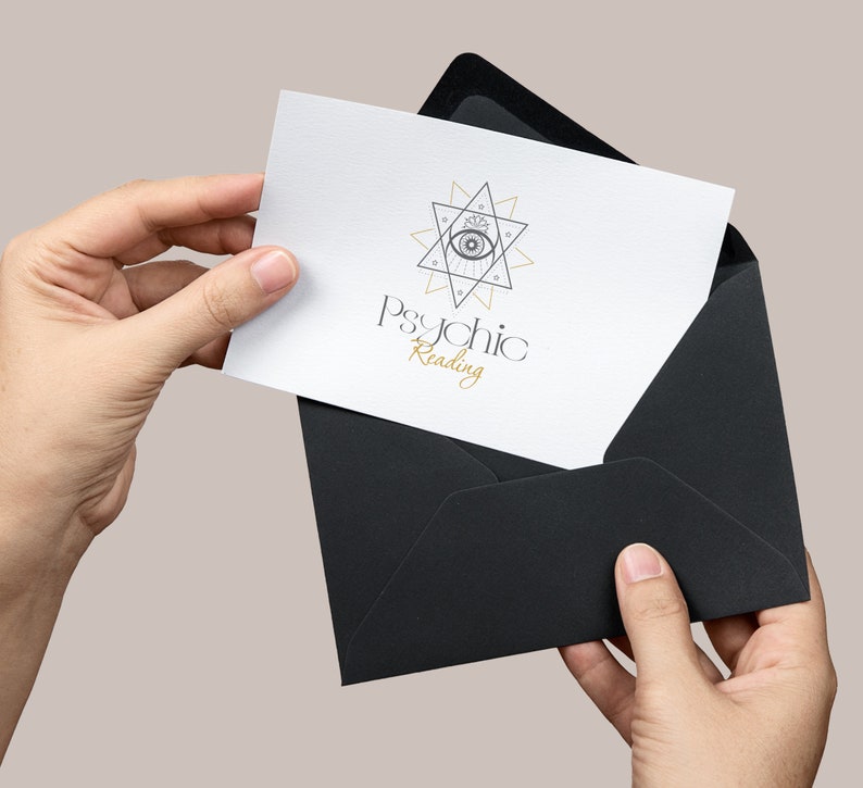 Psychic Logo Medium Logo Spiritual Logo Mystic Logo Mysthic Logo Tarot ...