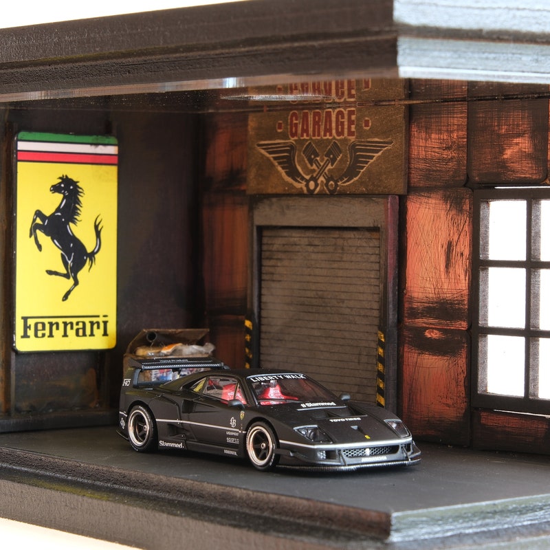 1/64 Scale Car Garage - Etsy