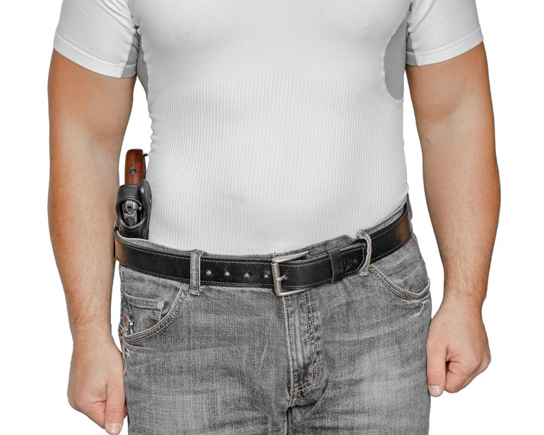 Appendix carry secured concealed IWB and Belt OWB leather | Etsy