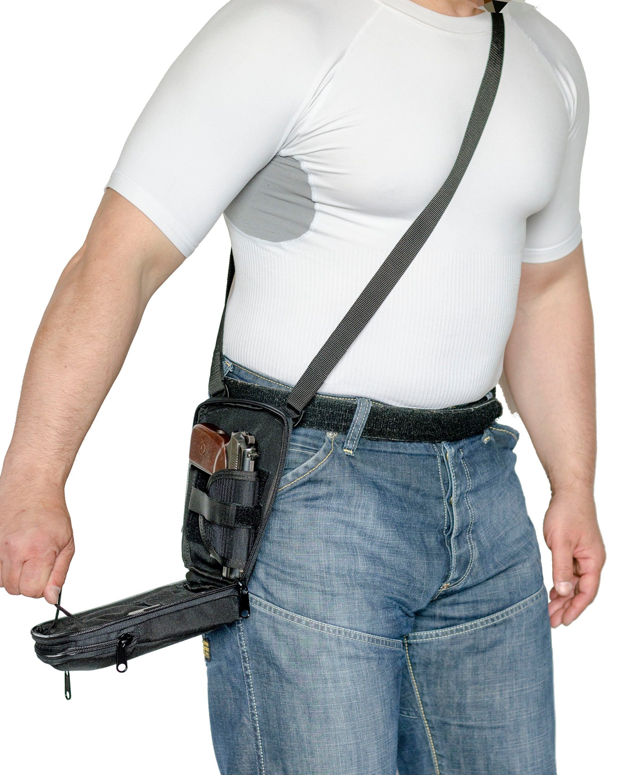 Tactical Select Carry Pistol Pouch / Shoulder/waist Holster Bag - Etsy