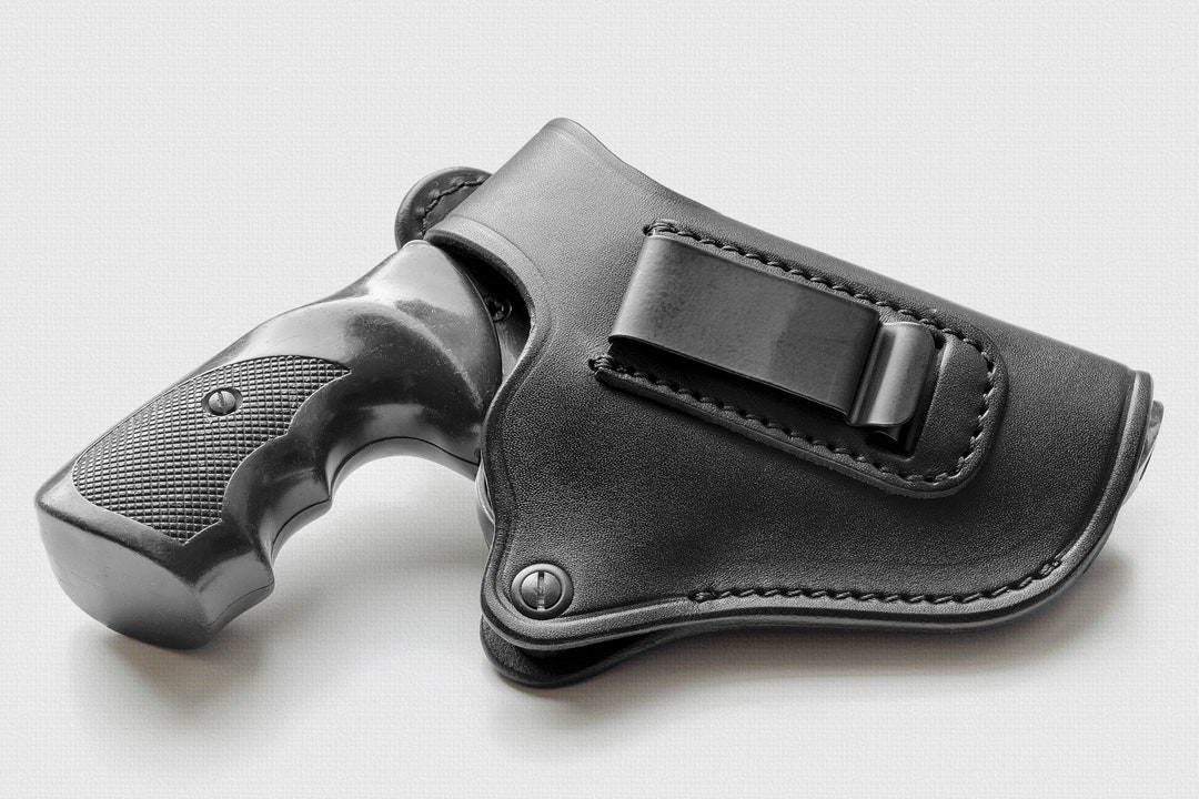 Appendix Carry (IWB) and Belt (OWB) Leather Holster for Revolver - Etsy