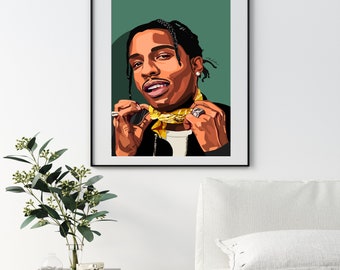 ASAP Rocky babushka Boi Poster - Etsy