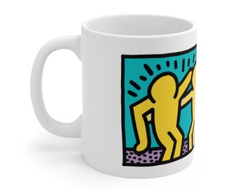Keith Haring Mug - Etsy