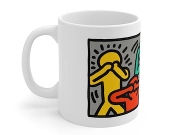 Keith Haring Mug - Etsy