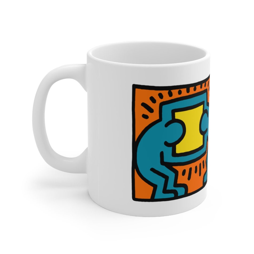 Pop Shop VI:2 keith Haring, 1989 in Ceramic Mug 11oz - Etsy
