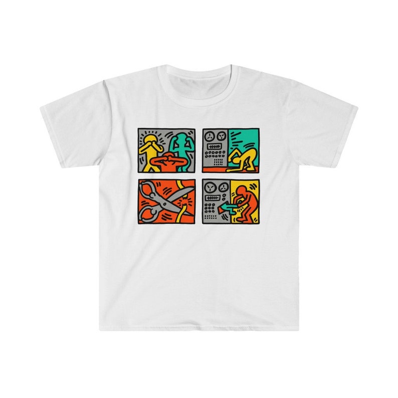 Pop Shop III keith Haring, 1989 Unisex Softstyle T-shirt - Etsy