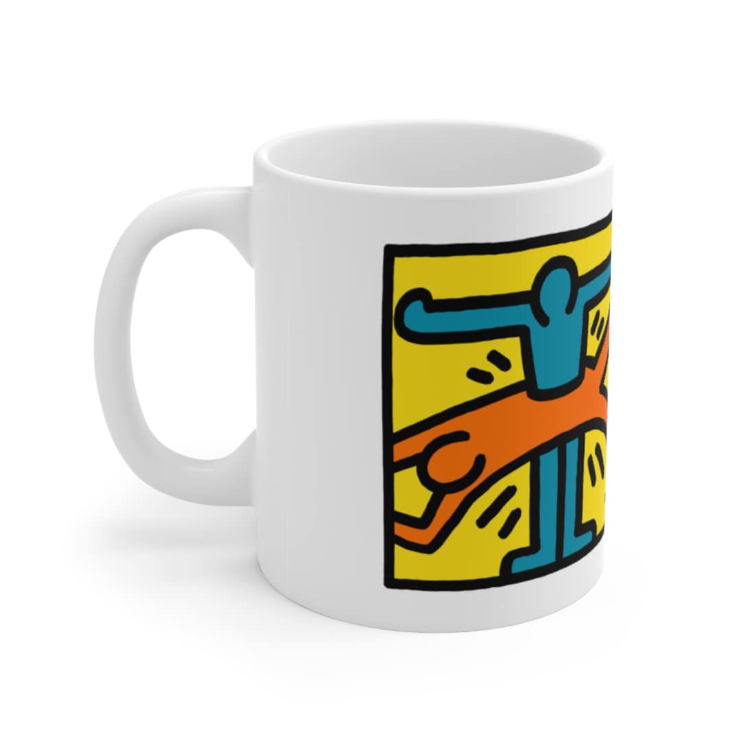 Pop Shop VI:4 keith Haring 1989 in Ceramic Mug 11oz - Etsy