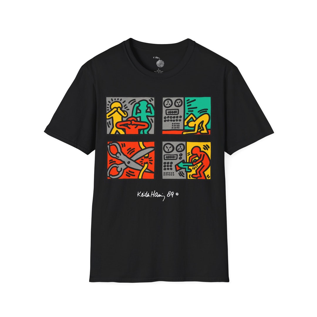Pop Shop III (keith Haring, 1989) Unisex Softstyle T-shirt - Etsy
