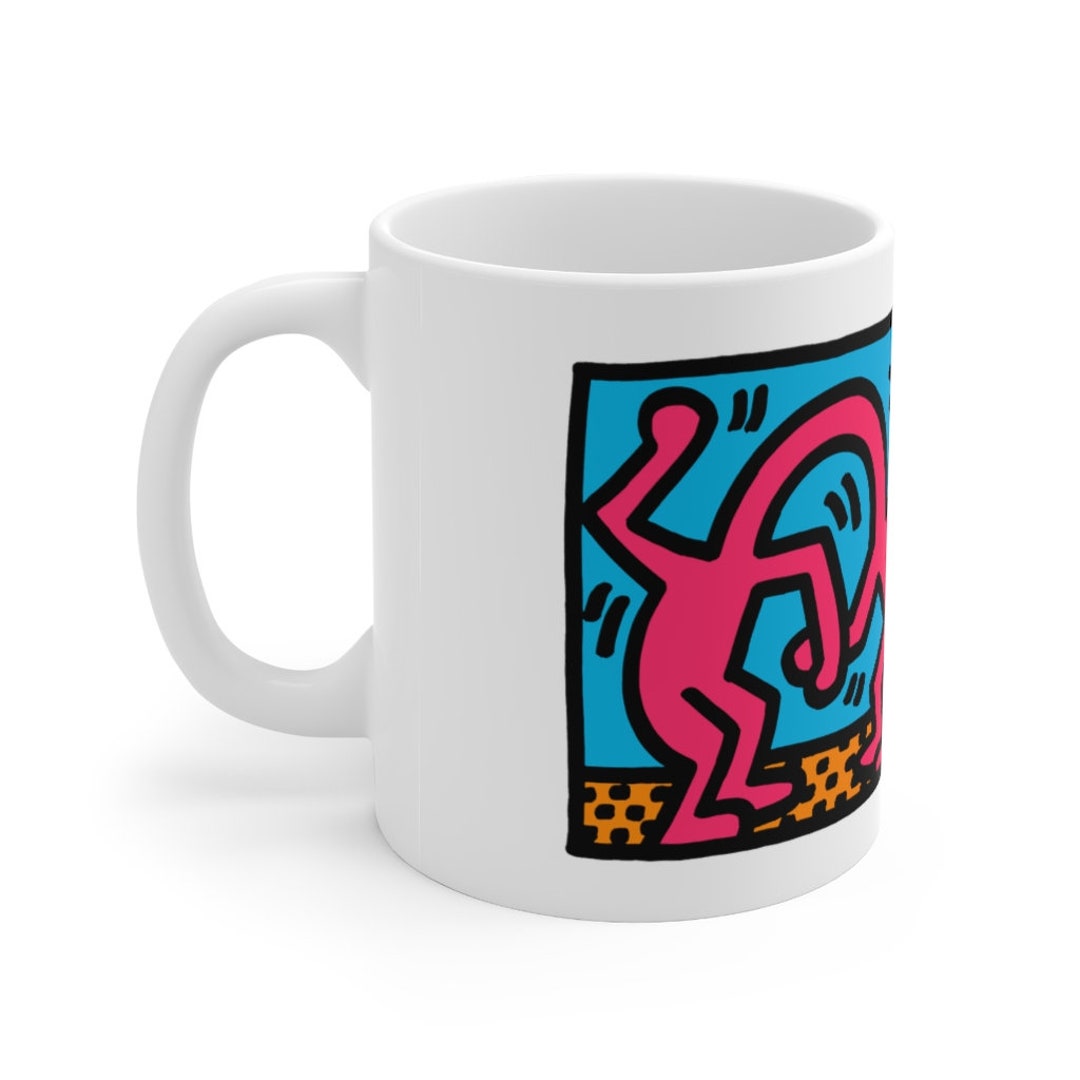 Pop Shop II:2 (keith Haring, 1988) in Ceramic Mug 11oz - Etsy