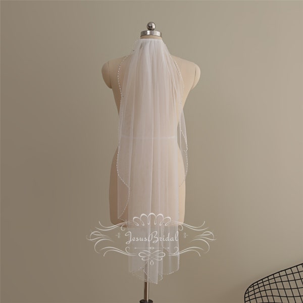 Short Veil - Etsy