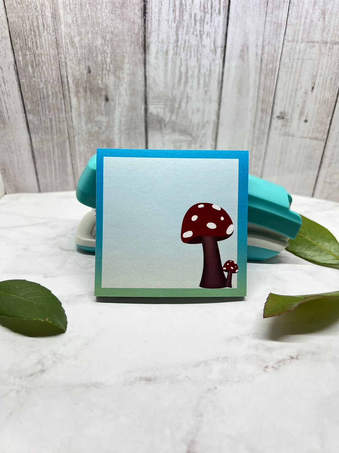 Mushroom Sticky Notes - Etsy