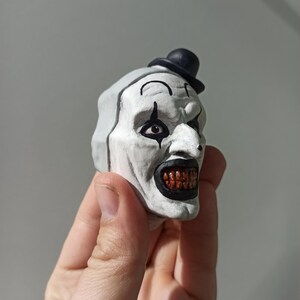 Terrifier Art the Clown Fridge Magnet – Horror Movie Inspired Creepy ...