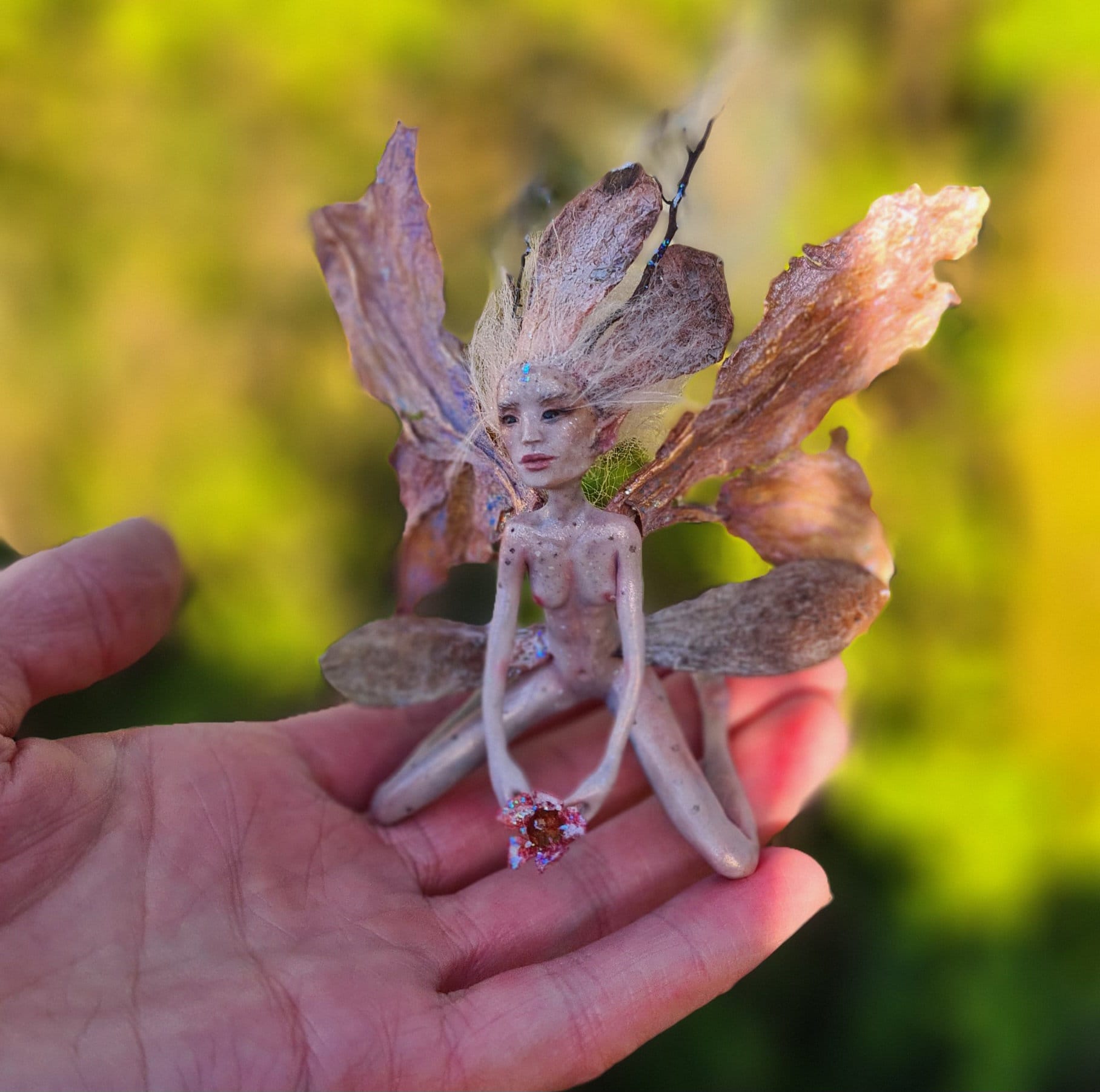 Ooak Miniature Realistic Fairy Art Doll Sculpture Ll - Etsy