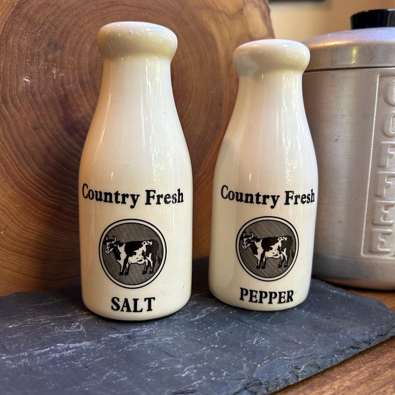 Cow Salt Shaker - Etsy