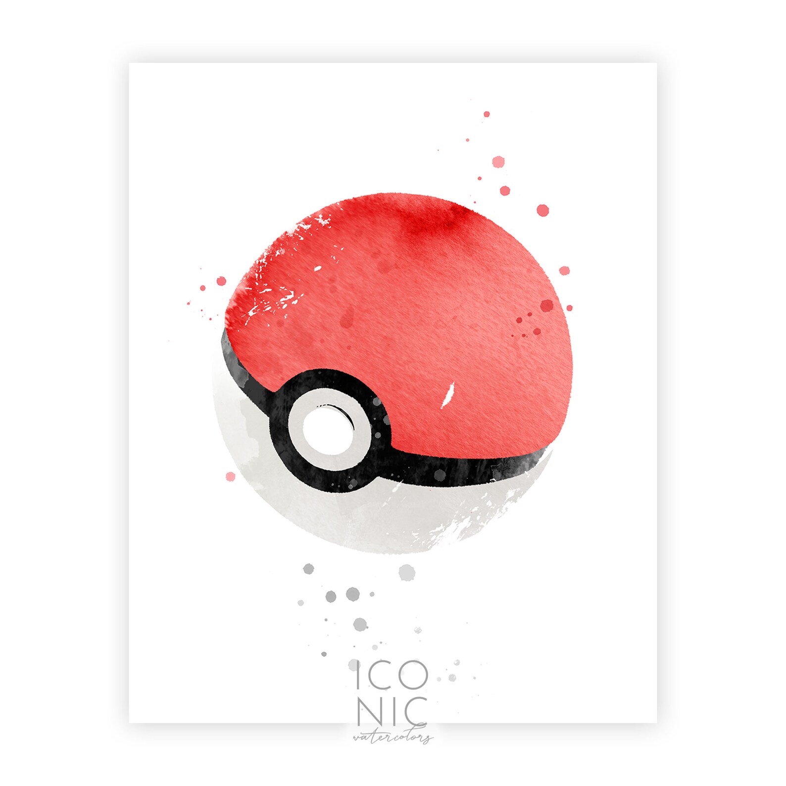 Printable Set of Starters and Ball Digital Download Gamer - Etsy