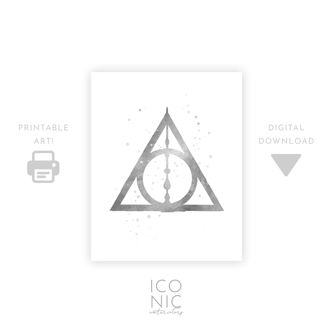 Wizards Set of 6 Printables Wizards Digital Download Art - Etsy