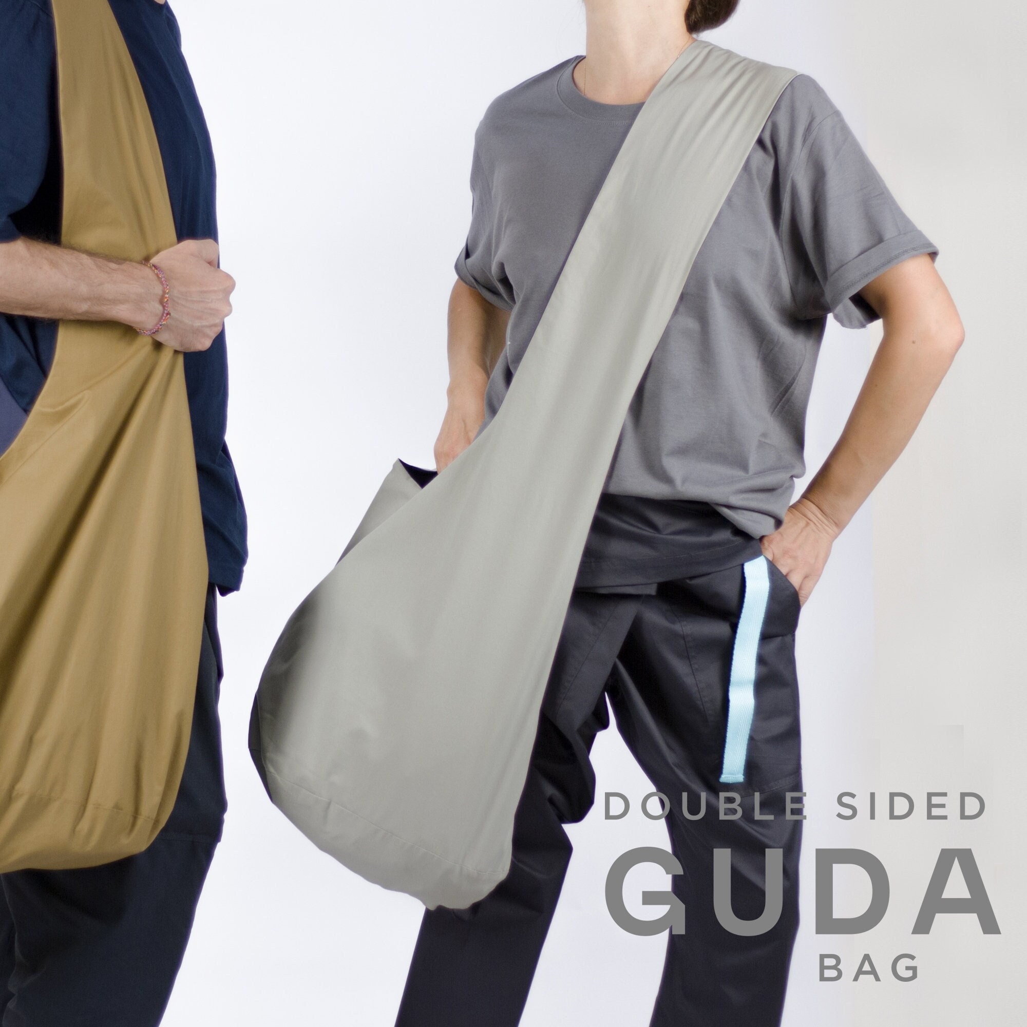 Reversible Waterproof Crossbody Bag, Unisex Travel Gym Bag - Etsy