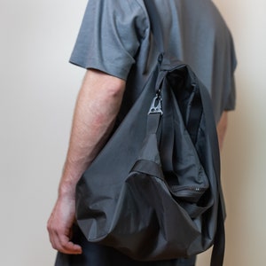 Waterproof Convertible TOSHI Triangle Backpack Gym Bag | Etsy